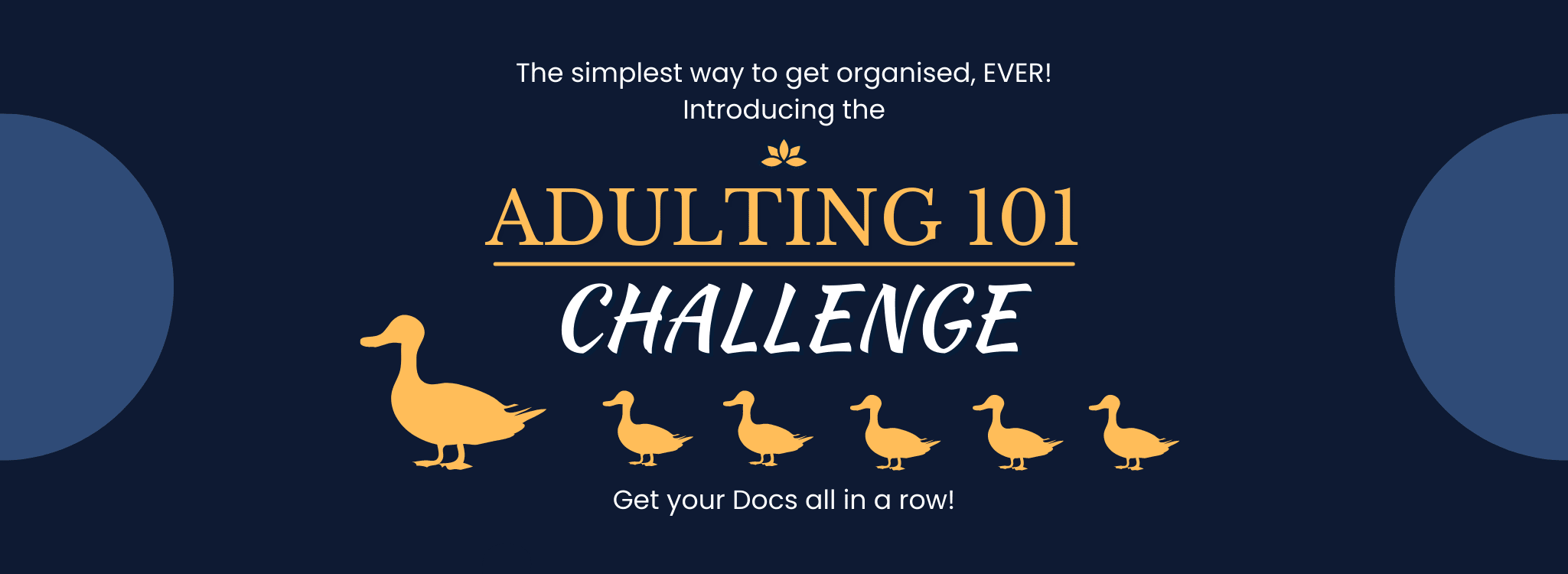 Adulting 101 Challenge